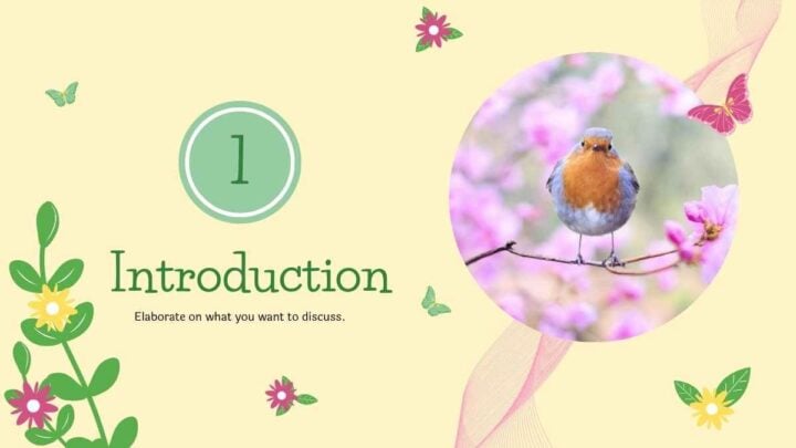 Spring Season Infographics. Free Slides Template — SlidesCarnival