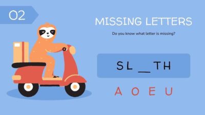 Cute Illustrated Animal Flashcards. Free PPT & Google Slides Template ...