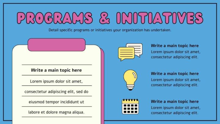 Plantilla de diapositivas sobre autismo gratis