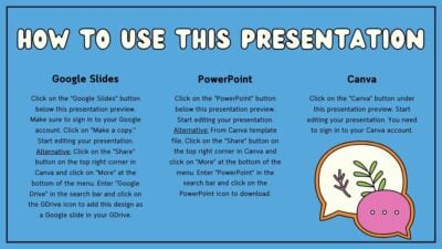 Cute Illustrated Autism Awareness Day. Free Presentation Template ...