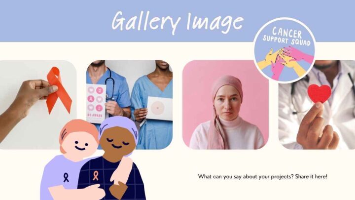Cute Illustrated Cancer Treatment Information Brochure. Free ...
