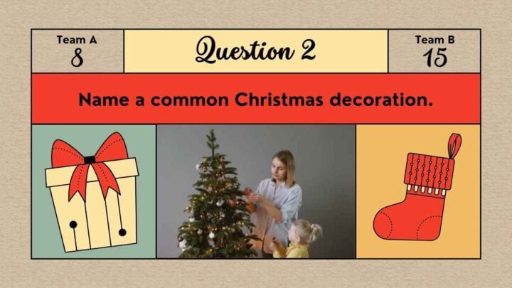 Christmas Family Feud Gameshow. Free Game Template — SlidesCarnival