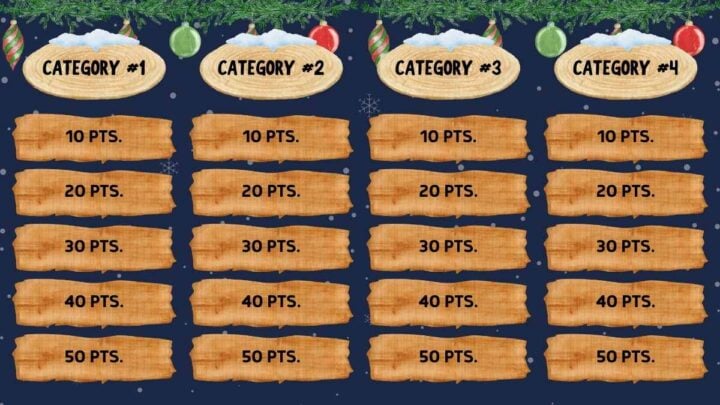 Christmas Holiday Trivia Game. Free Slides Template — SlidesCarnival