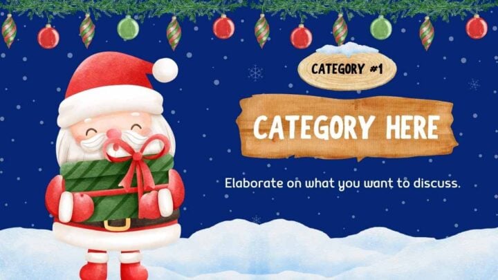Christmas Holiday Trivia Game. Free Slides Template — SlidesCarnival