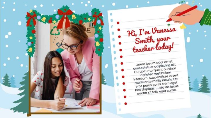 Dear Santa Letter Activity Workbook. Free PPT & Google Slides Template ...