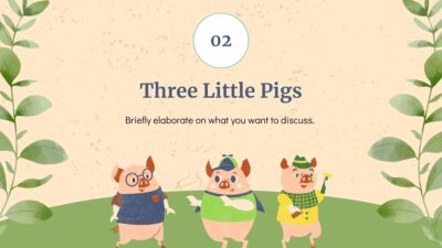 Cute Illustrated Fables Storybook. PPT & Google Slides Template ...