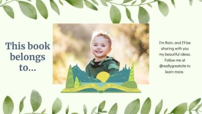 Cute Illustrated Fables Storybook. PPT & Google Slides Template ...