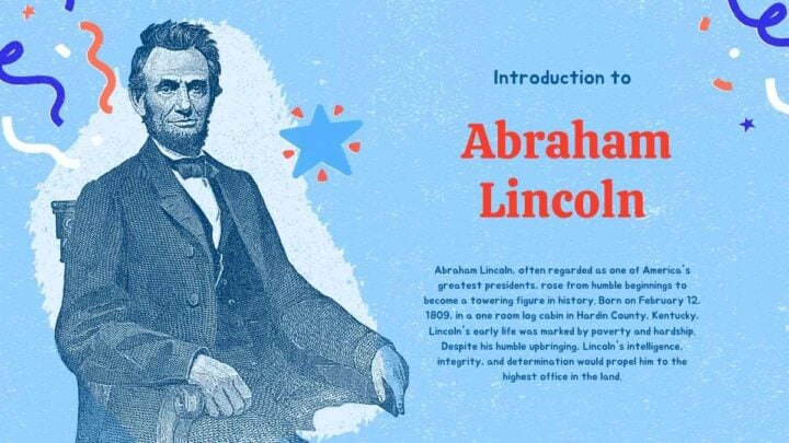 Life Of Abraham Lincoln Biography . Free PPT & Google Slides Template ...