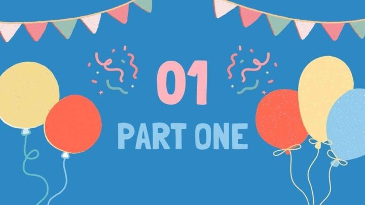 Cute Illustrated My Sweet Sixteen Mini. PPT & Google Slides Template ...