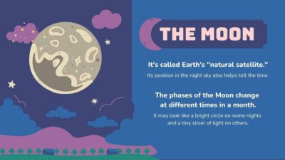 Sun, Moon, and Stars Lesson for Pre-School. Free PPT & Google Slides ...