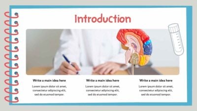 Introduction To Central Nervous System. Free Slides Template ...