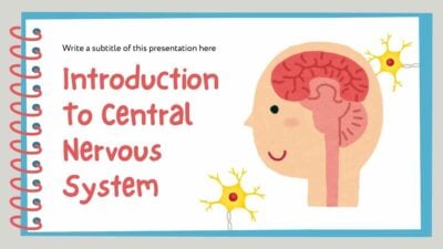 Introduction To Central Nervous System. Free Slides Template ...