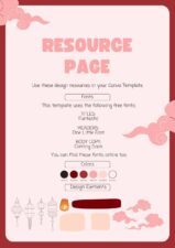 Japanese Lantern Worksheet. Free Worksheet Template — SlidesCarnival