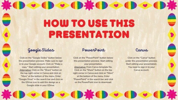 Cute LGTB+ Pride Month Celebration. Free Presentation Template ...