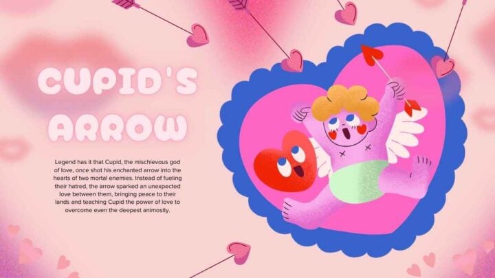 Legends about Cupid. Free Presentation Template — SlidesCarnival