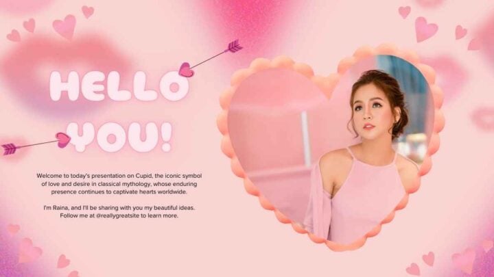 Legends about Cupid. Free Presentation Template — SlidesCarnival