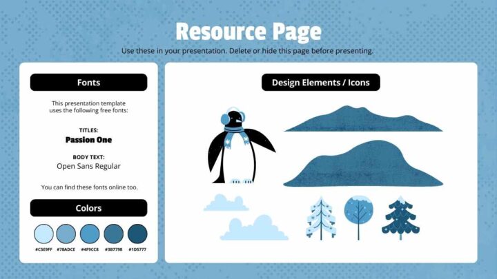 Life Cycle of Penguin Lesson. Free PPT & Google Slides Template ...