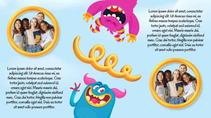 Monsters University . Slides Template — SlidesCarnival