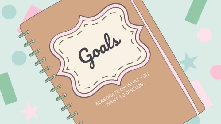 Cute New Year Fresh Start Yearly Planner. Free Presentation Template ...