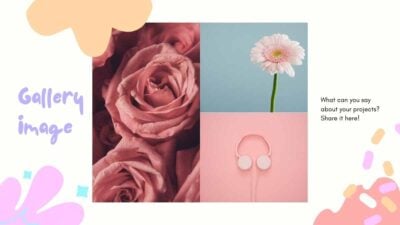 Cute Pastel Portfolio. Presentation Template — SlidesCarnival