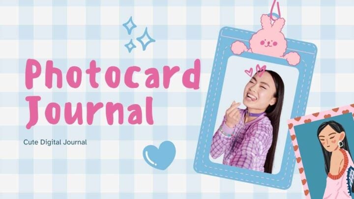 Cute Photocard Journal. Presentation Template — SlidesCarnival
