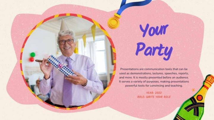 Retirement Party for Teachers. Free Slides Template — SlidesCarnival