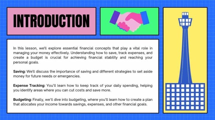 Saving, Expense, and Budgeting. Free PPT & Google Slides Template ...