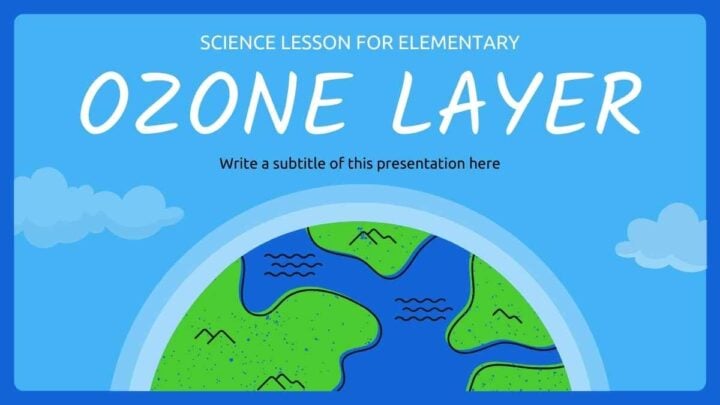 Science Lesson for Elementary: Ozone Layer. Free PPT & Google Slides ...