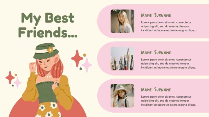 Self Introduction for First Day of Class. Free Presentation Template ...