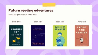 Summer Reading Log. Free Slides Template — SlidesCarnival