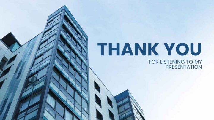 Thank You For Listening To My. Free Google Slides Template — SlidesCarnival