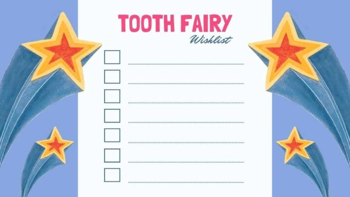 Tooth Fairy Wish List for Kids. Free PPT & Google Slides Template ...