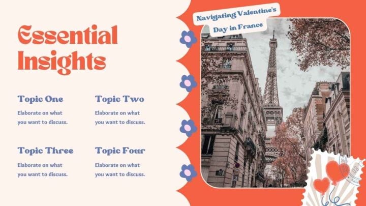 Valentine's Day in France . Free PPT & Google Slides Template ...