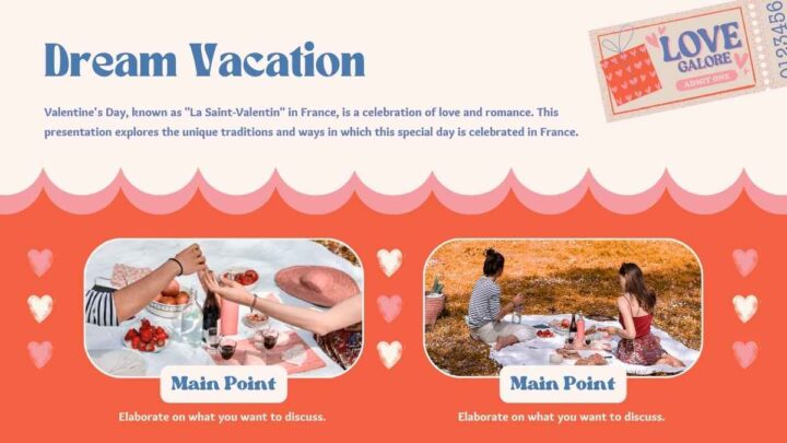 Valentine's Day in France . Free PPT & Google Slides Template ...