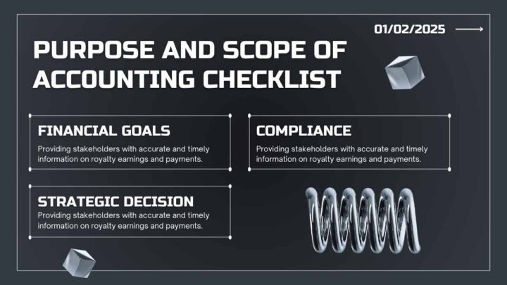Year-End Accounting Checklist . Free PPT & Google Slides Template ...