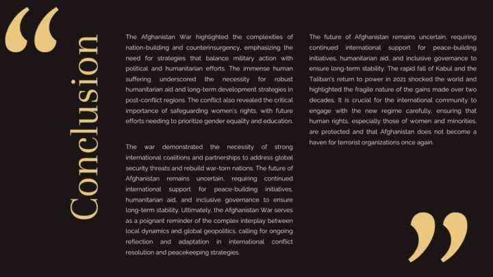 Afghanistan War. Free PPT & Google Slides Template — SlidesCarnival