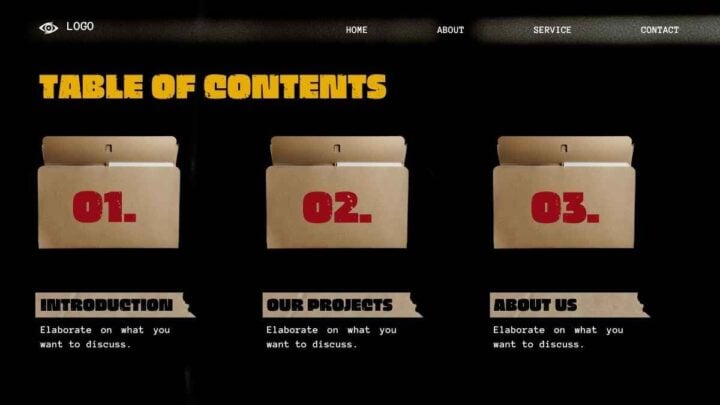 Crime File System . Free Slides Template — SlidesCarnival