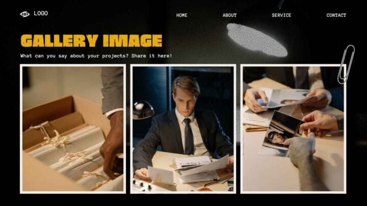 Crime File System . Free Slides Template — SlidesCarnival