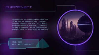 Elegant Futuristic. Free Slides Template — SlidesCarnival