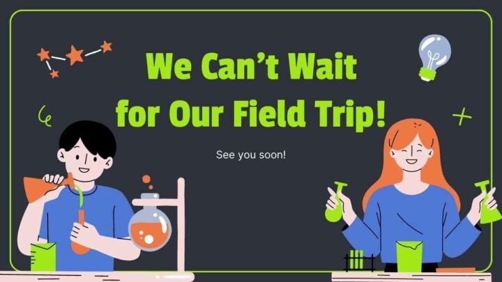 Illustrated Science Museum Field Trip. Free PPT & Google Slides ...