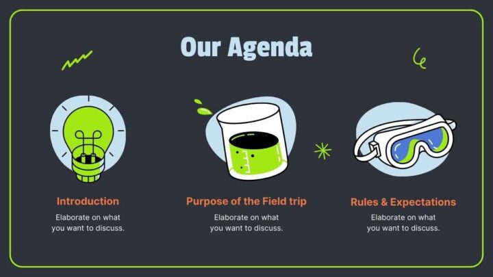 Illustrated Science Museum Field Trip. Free PPT & Google Slides ...