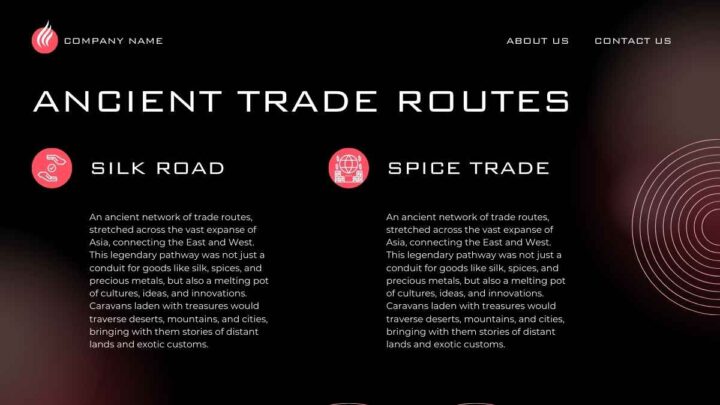 International Trade Business Plan. Free Slides Template — SlidesCarnival