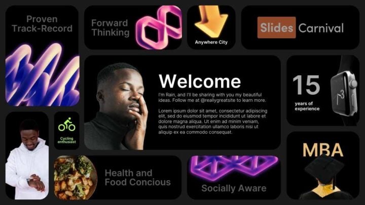 Apple Event Keynote. Slides Template — SlidesCarnival