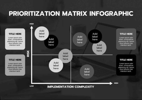 Prioritization Matrix Infographic. Free PPT & Google Slides Template ...