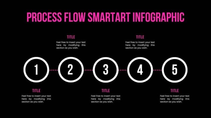 Process Flow SmartArt Infographic. Free PPT & Google Slides Template ...