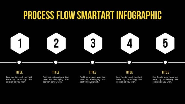 Process Flow SmartArt Infographic. Free PPT & Google Slides Template ...
