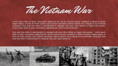 Vietnam War. Free Slides Template — SlidesCarnival