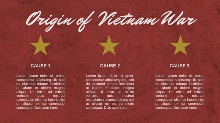 Vietnam War. Free Slides Template — SlidesCarnival