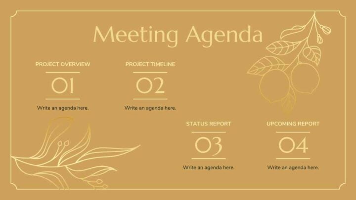 Luxury Hotel Management Meeting Agenda. Free PPT & Google Slides ...
