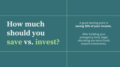 Difference Between Saving And Investment. Free PPT & Google Slides ...